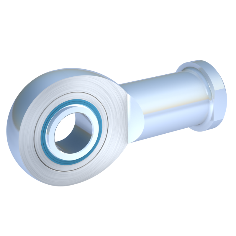Gelenkkopf DIN ISO 12240-4 Maßreihe E wartungsfrei mit Abdichtung ...